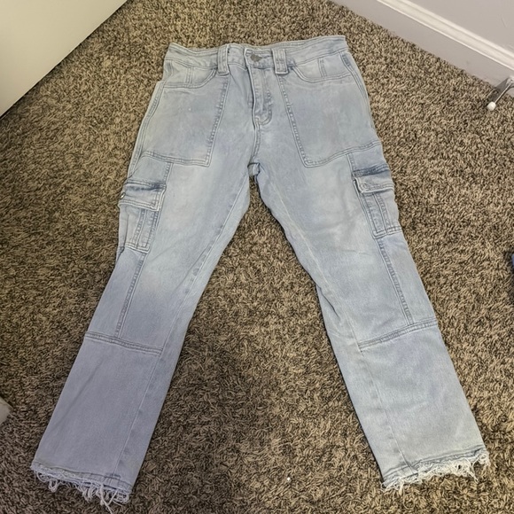 KanCan | Jeans | Light Blue Cargo Jeans | Poshmark